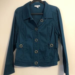 Dress Barn Jackets & Coats | Dressbarn Jean Jacket Size M | Poshmark